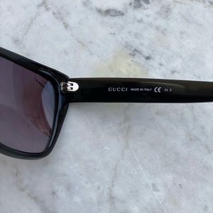 Gucci | Accessories | Gucci Black Cateye Sunglasses Limited Edition Pair | Poshmark